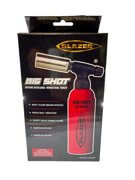 Blazer Big Shot- Red + Black Label – Drip Glass Gallery