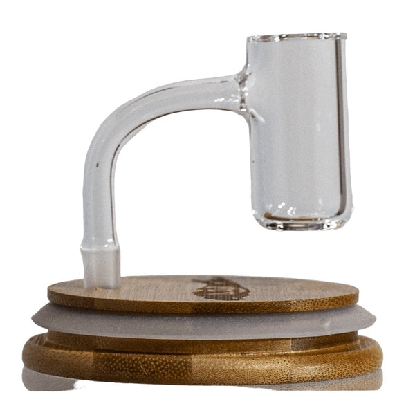 Long Island Quartz Banger Clear – Beveled Edge – Drip Glass Gallery